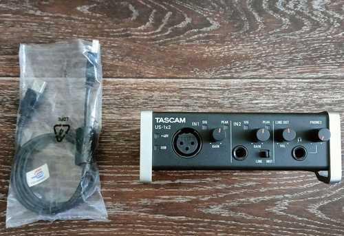 Внешняя звуковая карта Tascam US-1x2