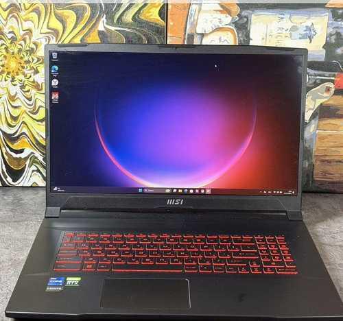 Игровой MSI 17.3 i7 12650H/3060 16gb ram 1000gb