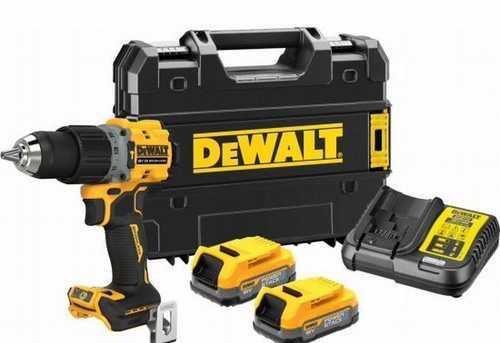 Дрель-шуруповерт аккумуляторная dewalt DCD805E2T