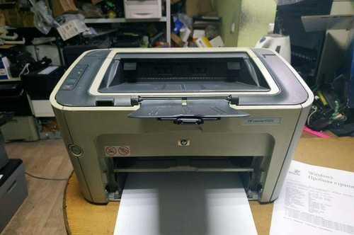 Лазерный принтер HP LaserJet P1505