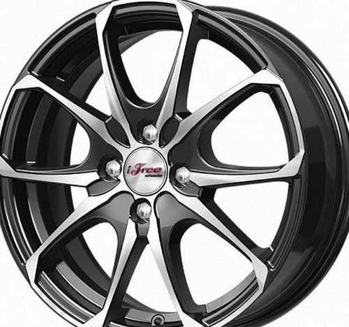 R16 4x100 6J ET45 D54,1 iFree Такеши (кс877-13) Блэк Джек