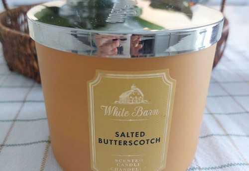 Свеча Bath&Body Works Salted Butterscoth