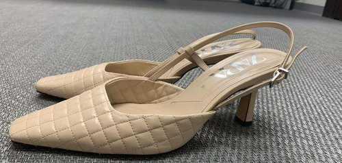 Туфли Zara, натур.кожа, 38-38.5 (в идеальном)