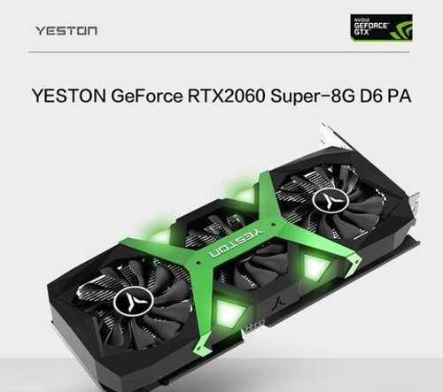 Новая GeForce RTX 2060 Super 8gb