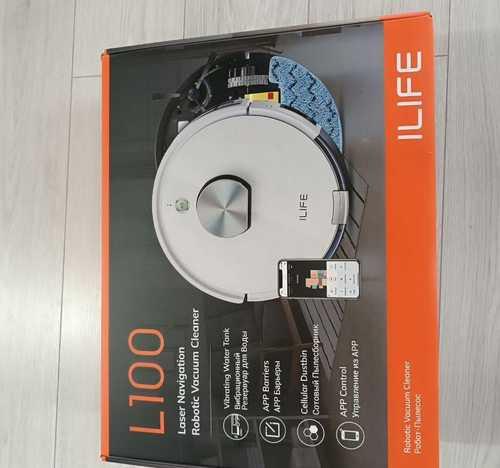 Новый моющий робот пылесос ilife l100