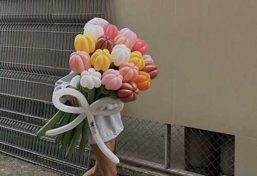 Букет цветов (тюльпаны) из шаров
