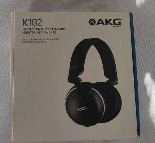 Студийные наушники AKG K182 черные