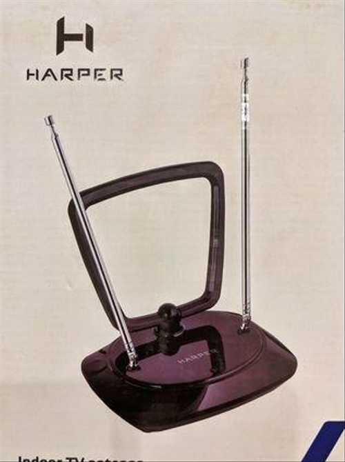 Тв-антенна harper advb-1415 комнатная, активная