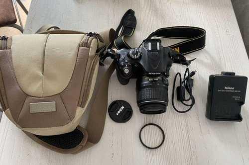 Зеркальный фотоаппарат Nikon d5200 + сумка