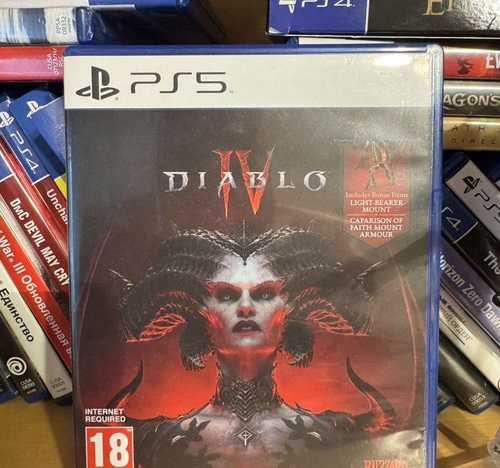 Diablo 4 ps5 диск