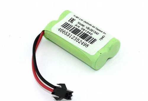 Батарея Ni-MH 2.4V 2400mAh AA Flatpack разъем SM