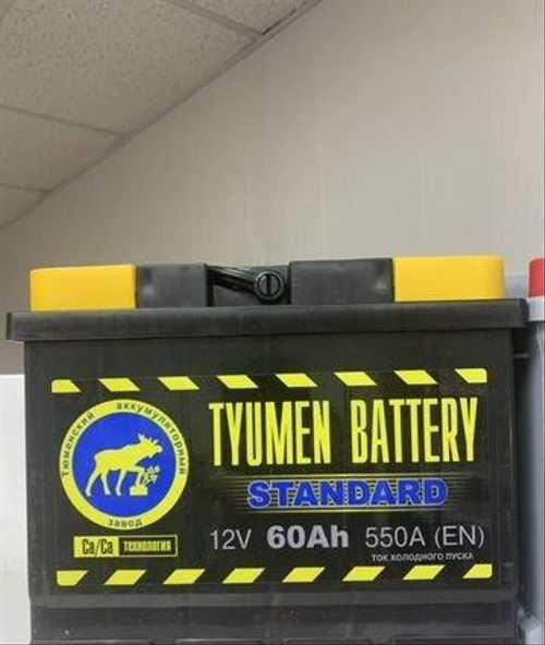 Аккумулятор Tyumen Battery 60Ah