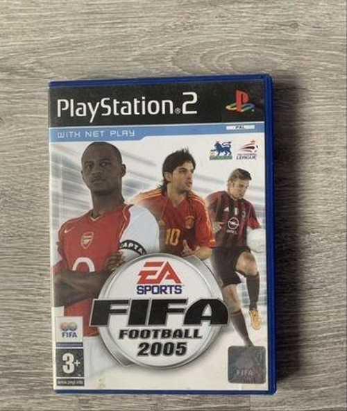 Игра для PS2 fifa Football 2005