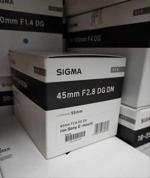 Sigma AF 45mm F/2.8 DG DN Contemporary sony E