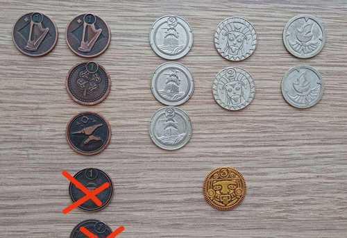 Монеты пятёрочка обмен