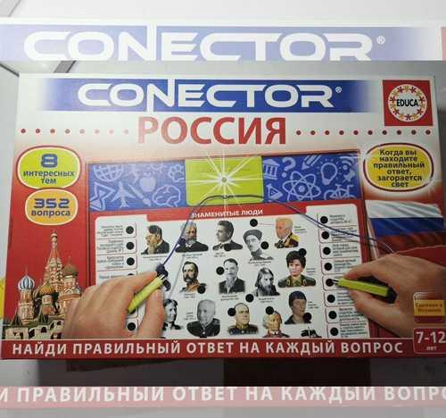 Настольная игра Сonnector Россия, 7-12 лет