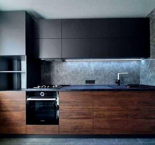 Кухонный гарнитур в стиле минимализм