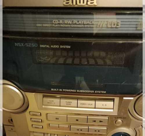 Музыкальный центр aiwa nsx sz50