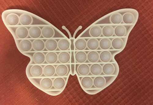 Прозрачный «поп ит-бабочка», игрушки для детей