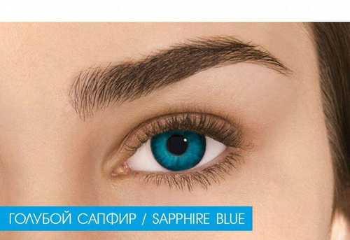 Контактные линзы FreshLook Colors Sapphire Blue