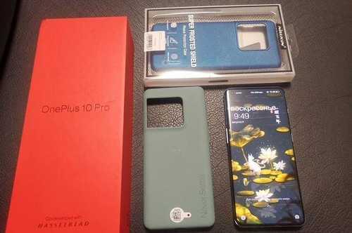 OnePlus 10 Pro 12/256Gb Зелёный + чехол Nillkin
