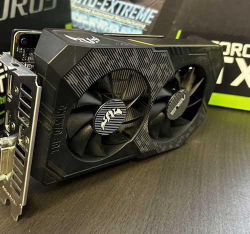 Игровая видеокарта Asus GTX 1660 Ti Gaming EVO OC