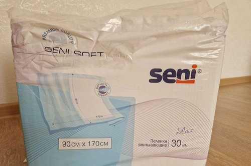 Пеленки одноразовые seni 90170 и 9060