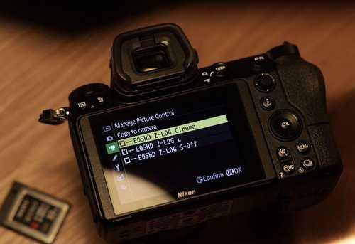 Z-LOG for nikon (flat)