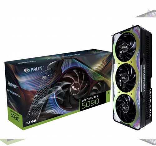 Palit Видеокарта GeForce RTX 5090 GameRock 32 гб