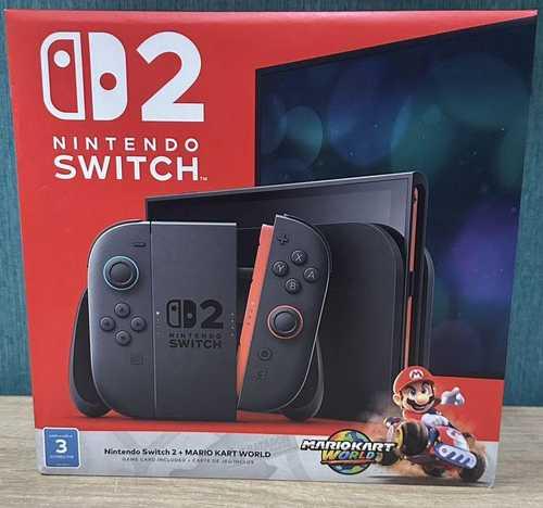 Nintendo Switch 2 Mario Kart World Bundle, 256 ГБ