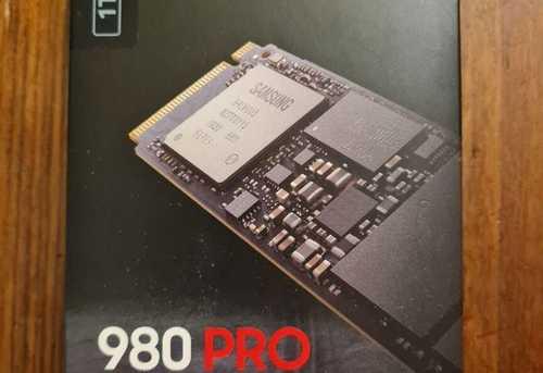 Новый оригинальный SSD m2 nvme Samsung 980 pro 1Tb