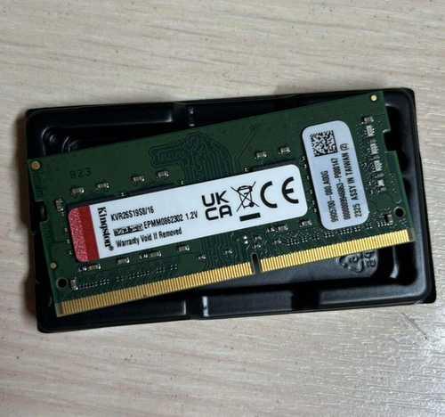 Ddr4 16gb одна плашка для ноутбука