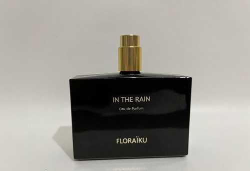 Floraiku in the rain