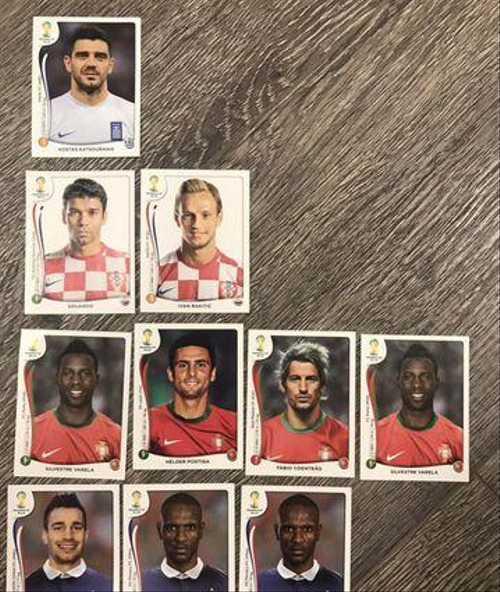 Наклейки panini fifa world cup Brasil