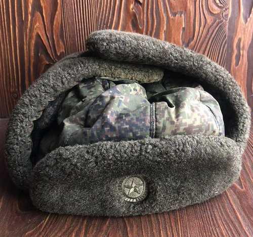 Шапка военная зимняя