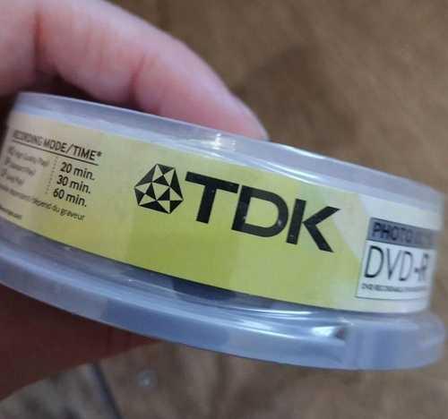 Новые диски TDK DVD-R
