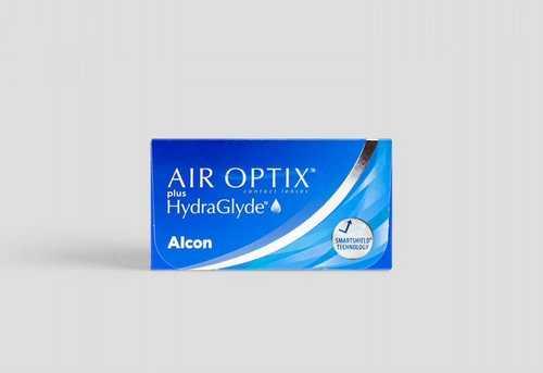 Контактные линзы Air Optix Plus HydraGlyde (6шт)