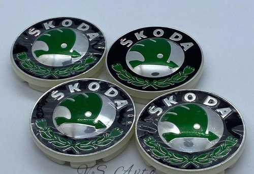 Колпачки на диски(заглушки) Skoda (old)