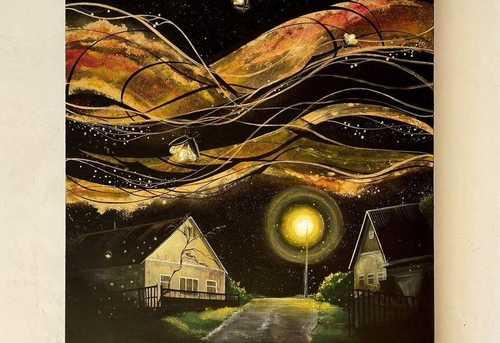Картина на холсте летняя ночь