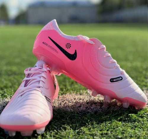 Бутсы Nike Tiempo Legend X pink