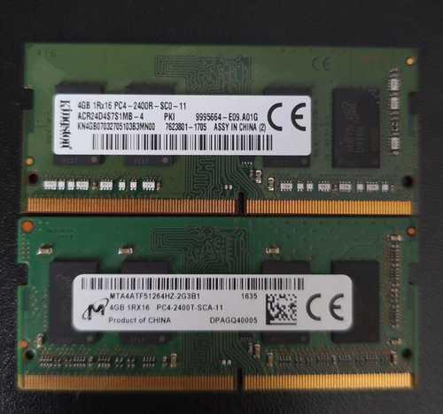 Оперативная память ddr4 8gb sodimm