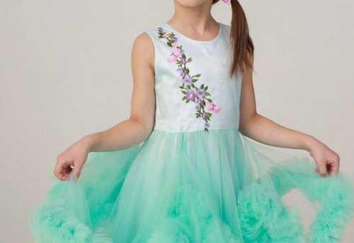 Детское нарядное платье 128, выпускной, праздник