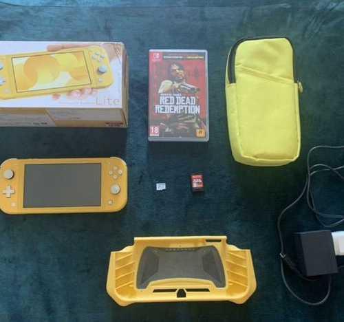 Nintendo Switch Lite с играми (не прошита)