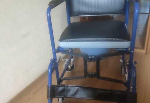 Кресло-коляска с санитарным стулом б/у