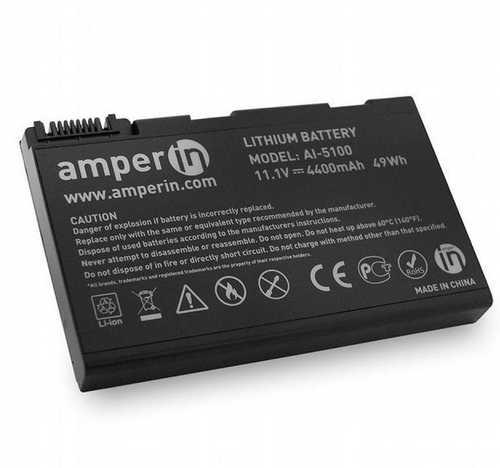 Аккумулятор Amperin для Acer Aspire 5100 11.1V 440