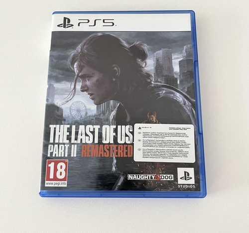 The last of us part 2 remastered ps5 диск