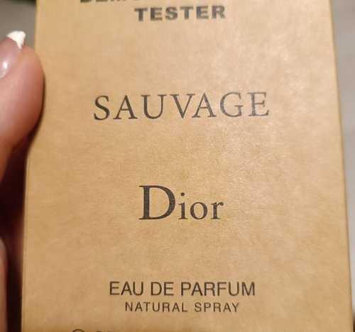 Dior sauvage тестер