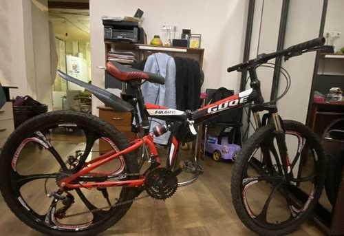 Горный Велосипед Trioblade guqe Black-Red-s, 26