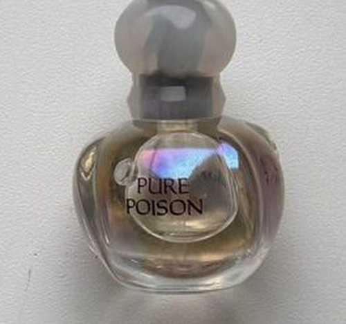 Dior pure poison edp 7,5 мл винтаж