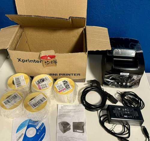 Термопринтер Xprinter 365B usb